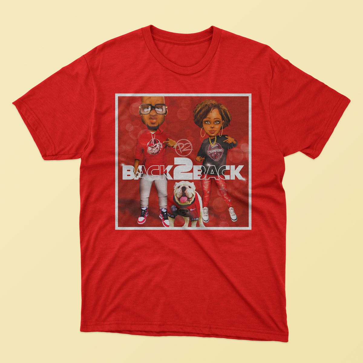 UGA Back 2 Back RED – P2 Graphix, LLC